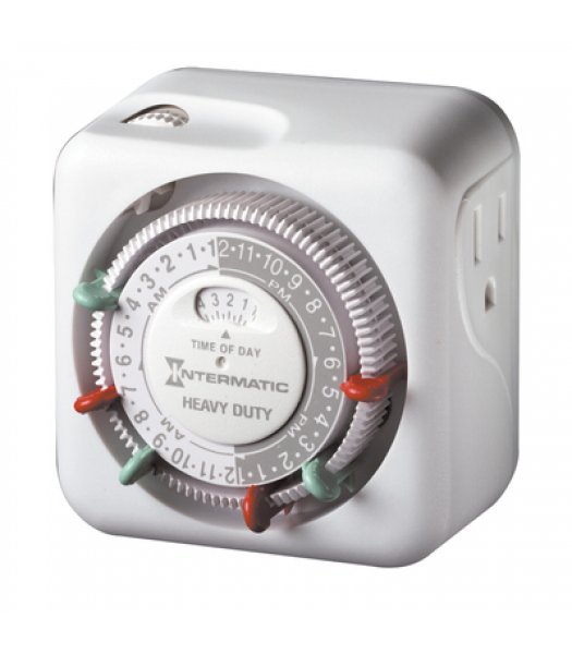 CLP7778 Heavy-Duty Grounded Timer - Indoor