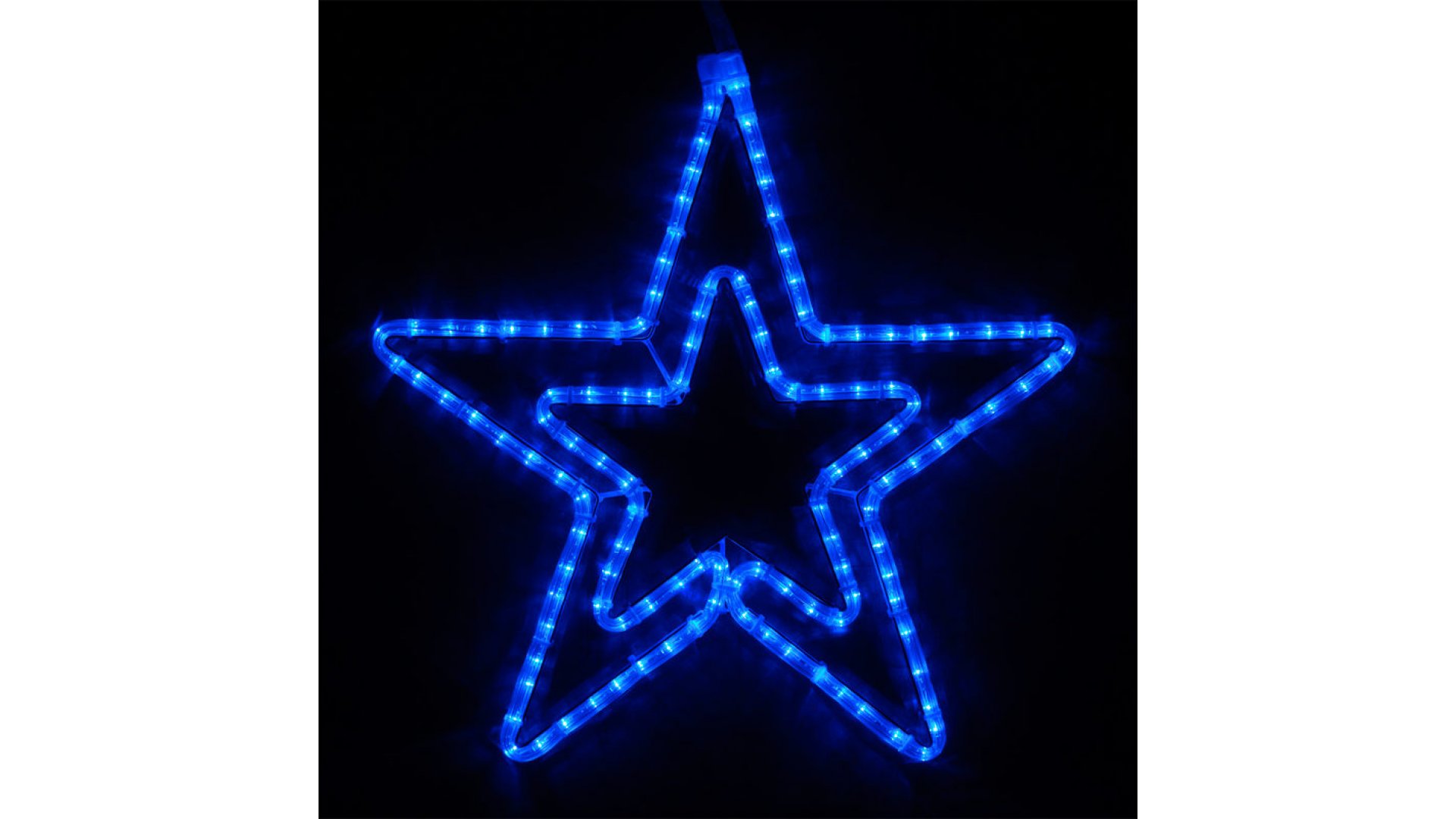 CLP73402 24 Inch Blue LED Star Christmas Display